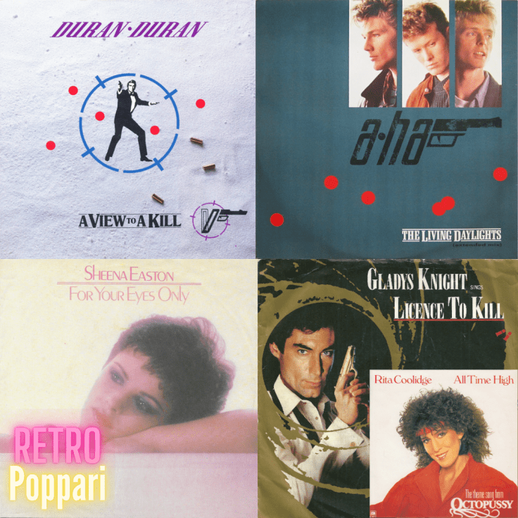 James Bond leffojen tunnusbiisit ovat kasariklassikkoja – RETROPOPPARI