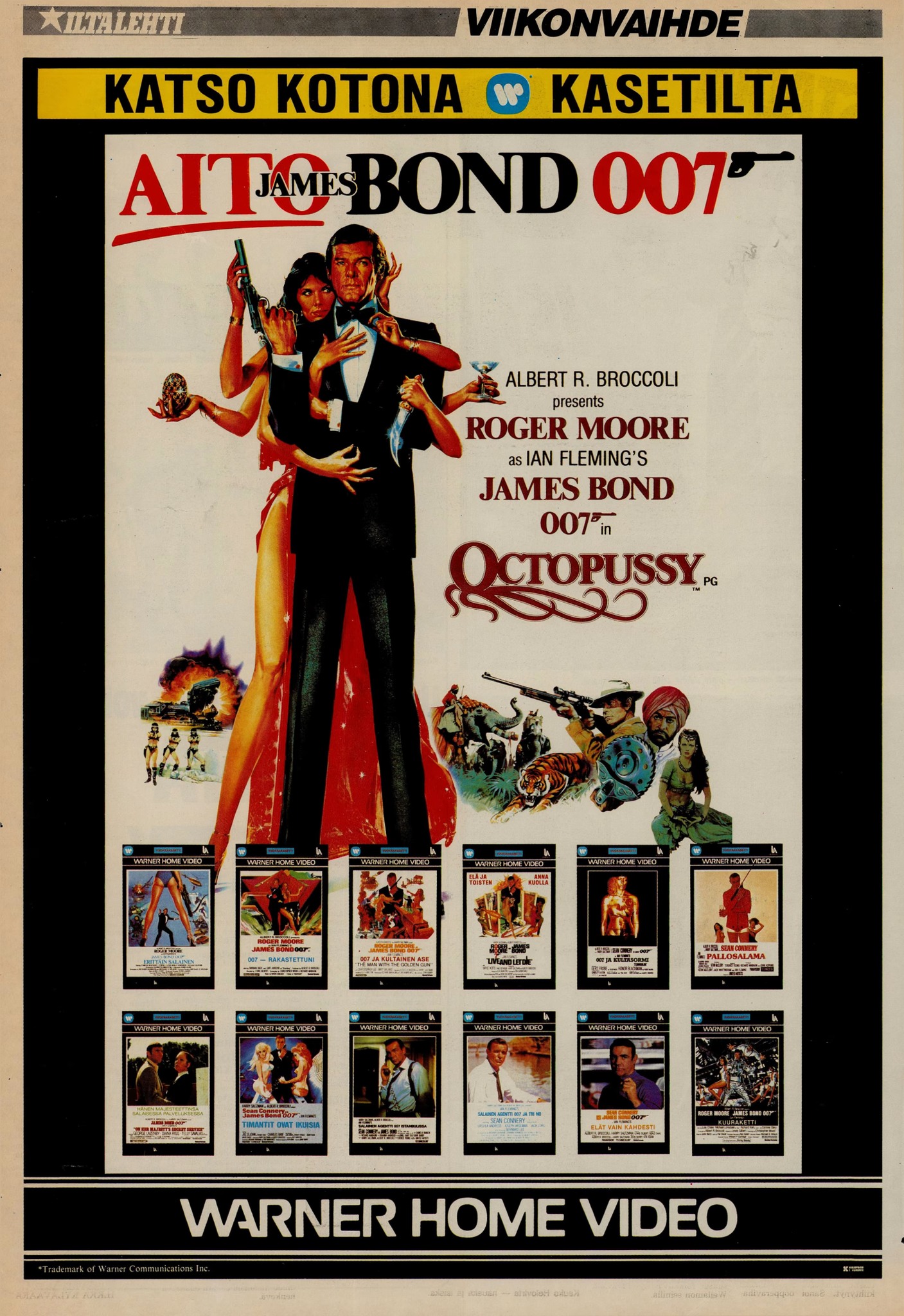 1980-luvun videovillitys nosti James Bondin suosion uusiin ...